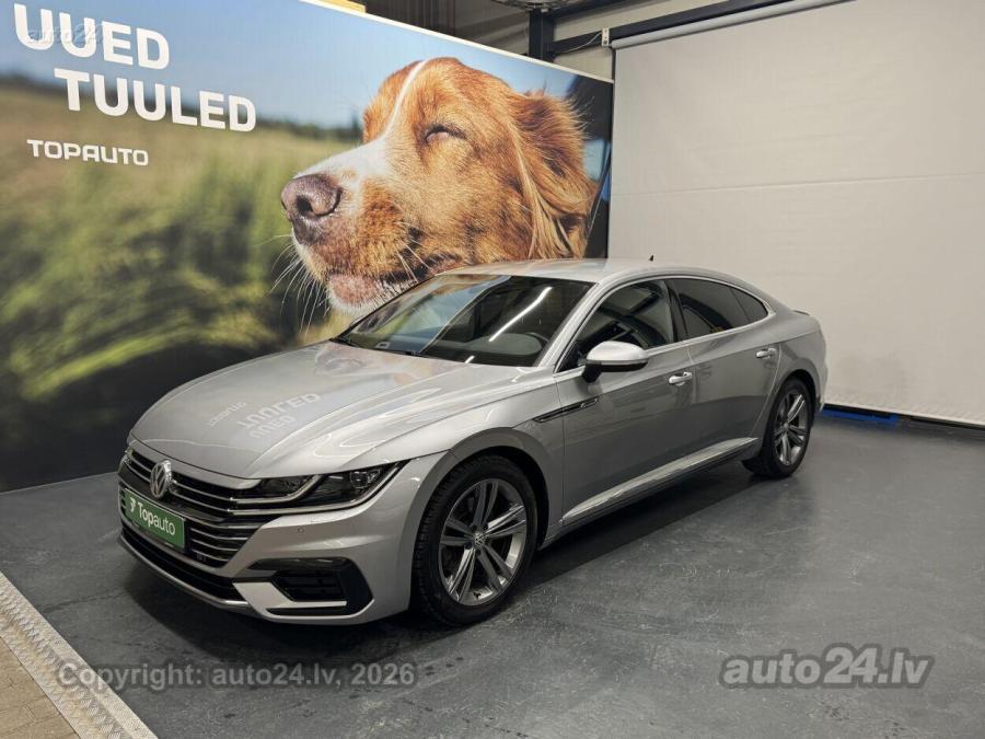 Grey Volkswagen Arteon 2020 in Tallinn, with an engine capacity of 2.00 L and mileage of 179 thousand km for 22500 €, photo 1 on AUTOMOTO.COM.LV