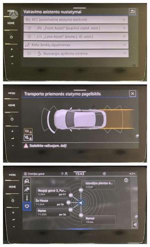 Grey Volkswagen Arteon 2020 in Kaunas, with an engine capacity of 1.98 L and mileage of 73 thousand km for 24600 €, photo 12 on AUTOMOTO.COM.LV