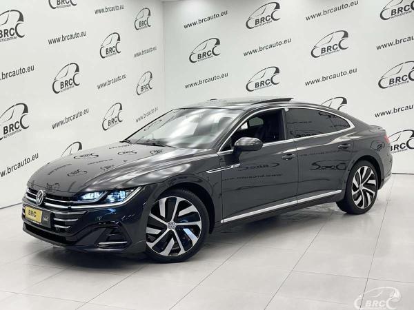 Grey Volkswagen Arteon 2020 in Vilnius, with an engine capacity of 1.97 L and mileage of 285 thousand km for 20900 €, photo 1 on AUTOMOTO.COM.LV