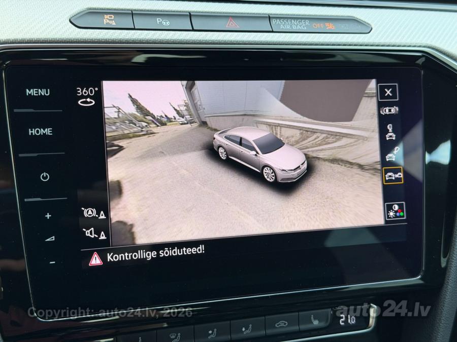 Pelēks Volkswagen Arteon 2020 Pērnava, ar dzinēja tilpumu 2.00 L un nobraukumu 130 tūkst. km par 30900 €, foto 18 vietnē AUTOMOTO.COM.LV