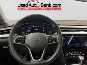 Grey Volkswagen Arteon 2021 in Vilnius, with an engine capacity of 1.40 L and mileage of 130 thousand km for 22978 €, photo 10 on AUTOMOTO.COM.LV