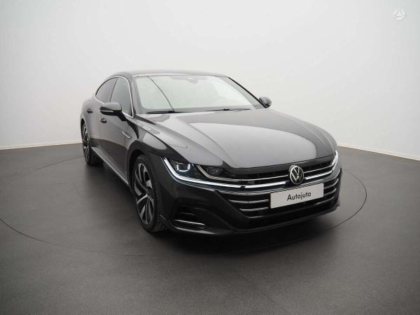 Grey Volkswagen Arteon 2021 in Vilnius, with an engine capacity of 1.97 L and mileage of 181 thousand km for 23900 €, photo 3 on AUTOMOTO.COM.LV