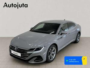 Grey Volkswagen Arteon 2022 in Kaunas, with an engine capacity of 1.98 L and mileage of 127 thousand km for 23500 €, photo  on AUTOMOTO.COM.LV