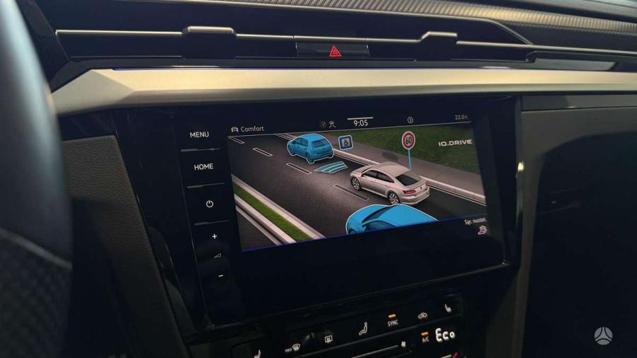 Pelēks Volkswagen Arteon 2022 Viļņa, ar dzinēja tilpumu 1.40 L un nobraukumu 93 tūkst. km par 26666 €, foto 11 vietnē AUTOMOTO.COM.LV