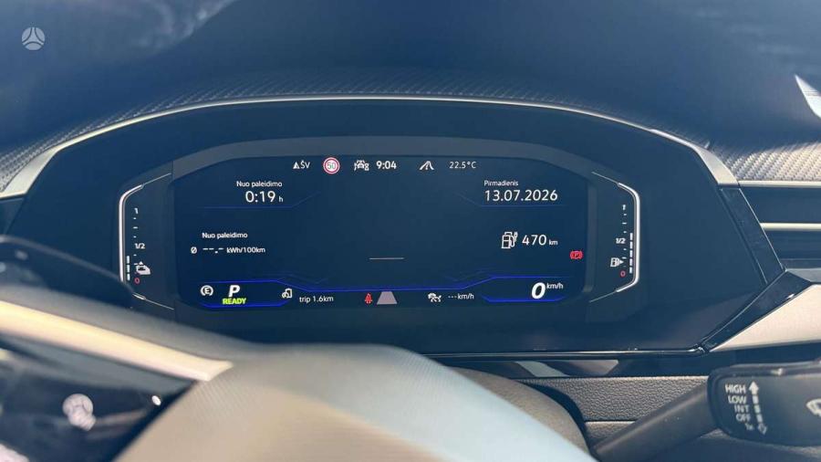 Pelēks Volkswagen Arteon 2022 Viļņa, ar dzinēja tilpumu 1.40 L un nobraukumu 93 tūkst. km par 26666 €, foto 13 vietnē AUTOMOTO.COM.LV