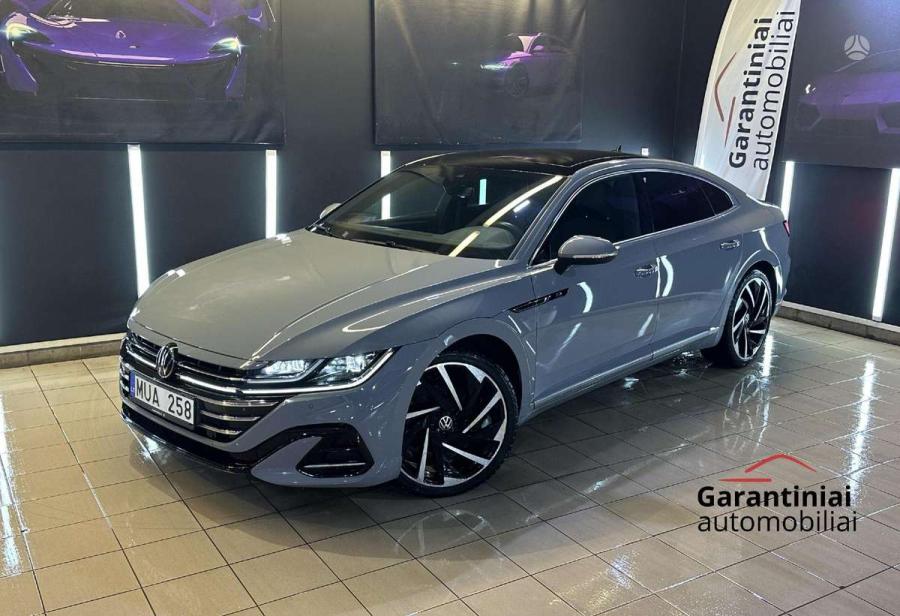 Pelēks Volkswagen Arteon 2023 Viļņa, ar dzinēja tilpumu 1.98 L un nobraukumu 27 tūkst. km par 33750 €, foto 1 vietnē AUTOMOTO.COM.LV