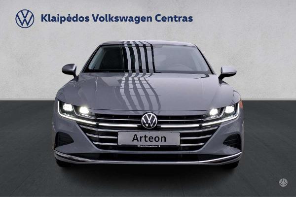 Grey Volkswagen Arteon 2023 in Klaipeda, with an engine capacity of 1.98 L and mileage of 63 thousand km for 29000 €, photo 2 on AUTOMOTO.COM.LV