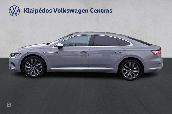 Grey Volkswagen Arteon 2023 in Klaipeda, with an engine capacity of 1.98 L and mileage of 63 thousand km for 29000 €, photo 3 on AUTOMOTO.COM.LV
