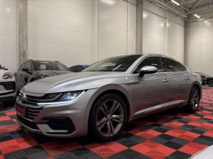 Grey Volkswagen Arteon 2017 in Vilnius, with an engine capacity of 1.97 L and mileage of 172 thousand km for 16990 €, photo  on AUTOMOTO.COM.LV