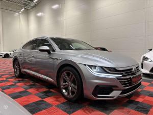Grey Volkswagen Arteon 2017 in Vilnius, with an engine capacity of 1.97 L and mileage of 172 thousand km for 16990 €, photo 4 on AUTOMOTO.COM.LV