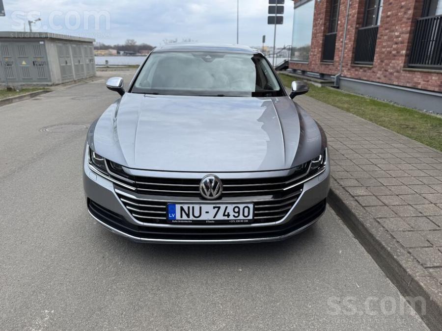 Pelēks Volkswagen Arteon 2018 Jelgava, ar dzinēja tilpumu 2.00 L un nobraukumu 178 tūkst. km par 19100 €, foto 2 vietnē AUTOMOTO.COM.LV