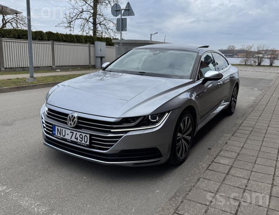 Pelēks Volkswagen Arteon 2018 Jelgava, ar dzinēja tilpumu 2.00 L un nobraukumu 178 tūkst. km par 19100 €, foto 3 vietnē AUTOMOTO.COM.LV