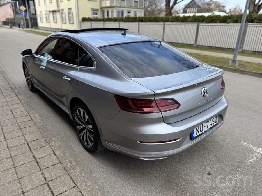 Pelēks Volkswagen Arteon 2018 Jelgava, ar dzinēja tilpumu 2.00 L un nobraukumu 178 tūkst. km par 19100 €, foto 4 vietnē AUTOMOTO.COM.LV