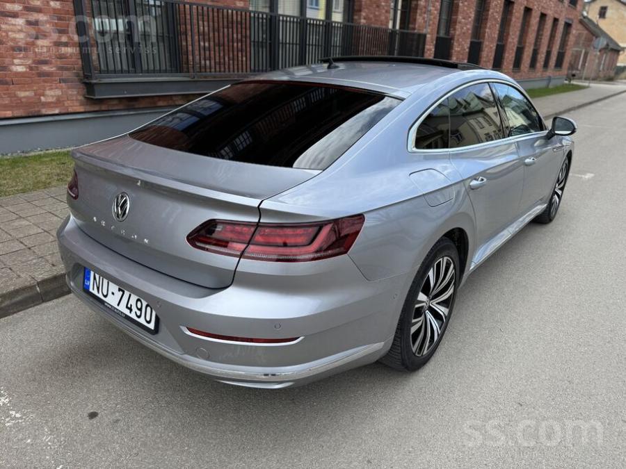 Pelēks Volkswagen Arteon 2018 Jelgava, ar dzinēja tilpumu 2.00 L un nobraukumu 178 tūkst. km par 19100 €, foto 5 vietnē AUTOMOTO.COM.LV