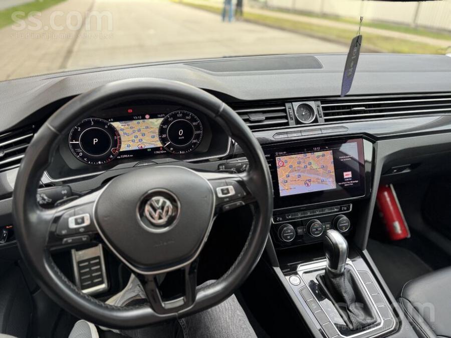 Pelēks Volkswagen Arteon 2018 Jelgava, ar dzinēja tilpumu 2.00 L un nobraukumu 178 tūkst. km par 19100 €, foto 12 vietnē AUTOMOTO.COM.LV