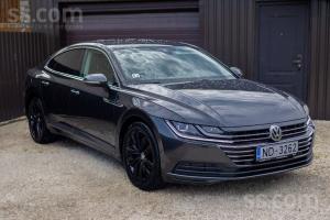 Pelēks Volkswagen Arteon 2018 Rīga, ar dzinēja tilpumu 2.00 L un nobraukumu 184 tūkst. km par 16400 €, foto  vietnē AUTOMOTO.COM.LV