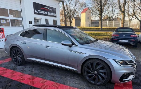 Grey Volkswagen Arteon 2019 in Kaunas, with an engine capacity of 2.00 L and mileage of 100 thousand km for 29507 €, photo 7 on AUTOMOTO.COM.LV
