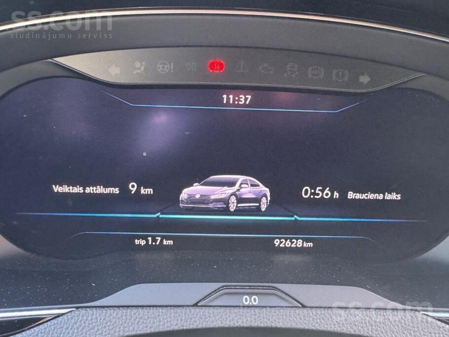 Pelēks Volkswagen Arteon 2019 Rīga, ar dzinēja tilpumu 1.50 L un nobraukumu 92 tūkst. km par 19800 €, foto 31 vietnē AUTOMOTO.COM.LV
