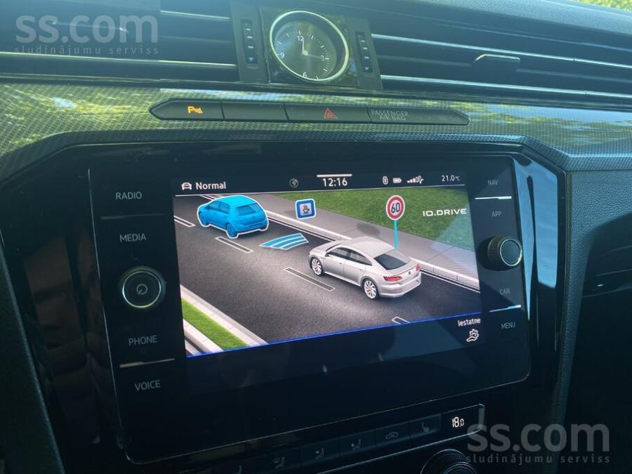 Pelēks Volkswagen Arteon 2019 Rīga, ar dzinēja tilpumu 2.00 L un nobraukumu 199 tūkst. km par 22500 €, foto 11 vietnē AUTOMOTO.COM.LV