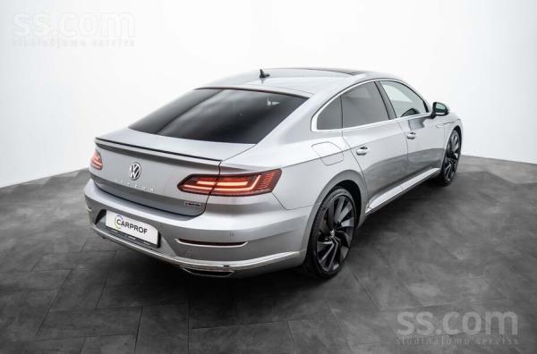 Grey Volkswagen Arteon 2020 in Aizkraukle, with an engine capacity of 2.00 L and mileage of 58 thousand km for 27999 €, photo 4 on AUTOMOTO.COM.LV