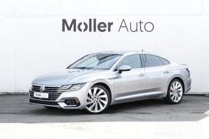 Grey Volkswagen Arteon 2020 in Riga, with an engine capacity of 2.00 L and mileage of 76 thousand km for 24000 €, photo  on AUTOMOTO.COM.LV