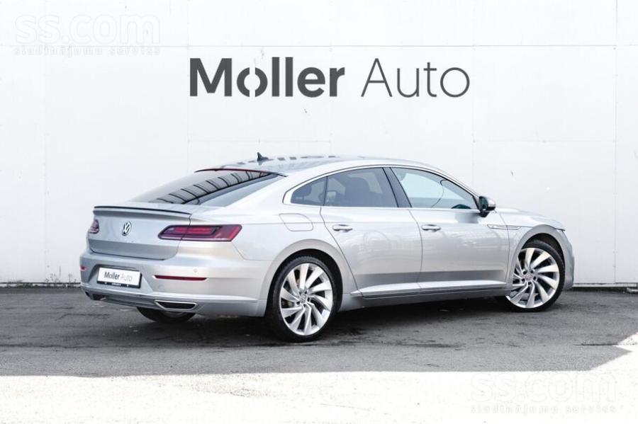 Pelēks Volkswagen Arteon 2020 Rīga, ar dzinēja tilpumu 2.00 L un nobraukumu 76 tūkst. km par 24000 €, foto 5 vietnē AUTOMOTO.COM.LV