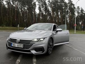 Grey Volkswagen Arteon 2020 in Riga, with an engine capacity of 2.00 L and mileage of 89 thousand km for 22500 €, photo  on AUTOMOTO.COM.LV