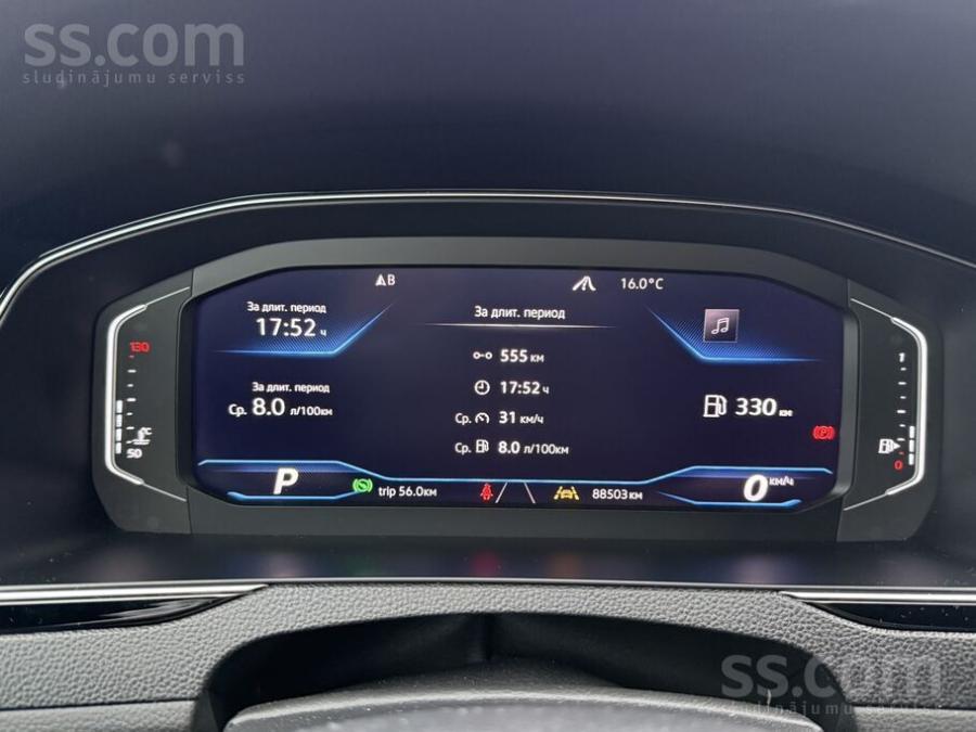 Grey Volkswagen Arteon 2020 in Riga, with an engine capacity of 2.00 L and mileage of 89 thousand km for 22500 €, photo 11 on AUTOMOTO.COM.LV