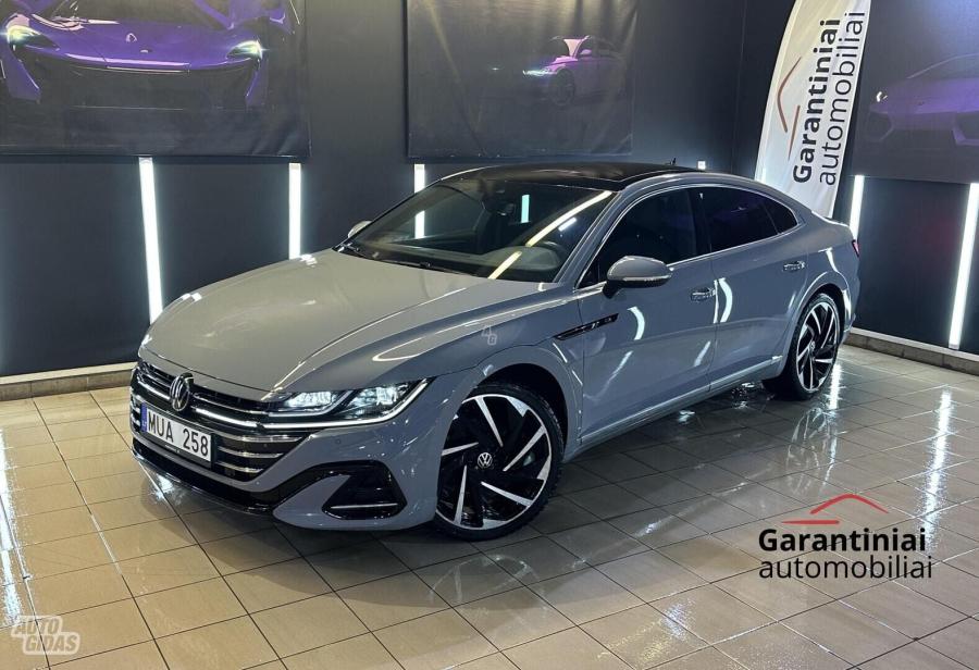 Pelēks Volkswagen Arteon 2023 Avižieniai, ar dzinēja tilpumu 2.00 L un nobraukumu 27 tūkst. km par 33750 €, foto 1 vietnē AUTOMOTO.COM.LV