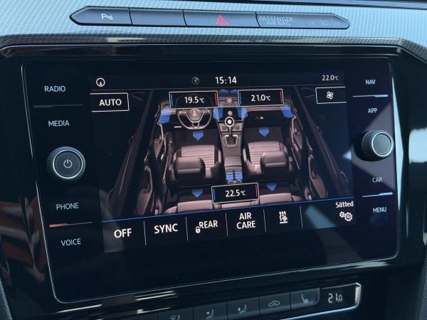 Grey Volkswagen Arteon 2018 in Parnu, with an engine capacity of 1.50 L and mileage of 145 thousand km for 22900 €, photo 10 on AUTOMOTO.COM.LV