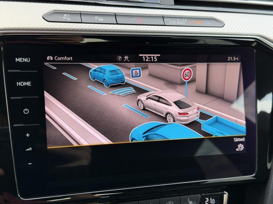 Grey Volkswagen Arteon 2020 in Parnu, with an engine capacity of 2.00 L and mileage of 130 thousand km for 30900 €, photo 10 on AUTOMOTO.COM.LV