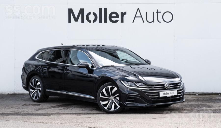 Pelēks Volkswagen Arteon 2021 Rīga, ar dzinēja tilpumu 2.00 L un nobraukumu 93 tūkst. km par 29500 €, foto 2 vietnē AUTOMOTO.COM.LV