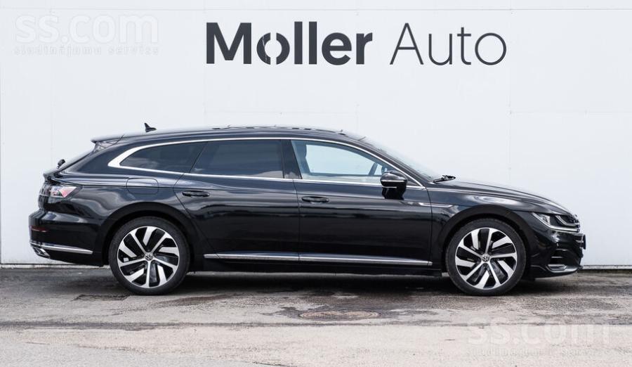 Pelēks Volkswagen Arteon 2021 Rīga, ar dzinēja tilpumu 2.00 L un nobraukumu 93 tūkst. km par 29500 €, foto 5 vietnē AUTOMOTO.COM.LV