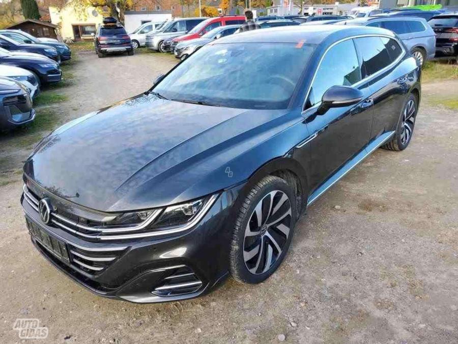 Grey Volkswagen Arteon 2021 in Kaunas, with an engine capacity of 1.40 L and mileage of 49 thousand km for 30639 €, photo 2 on AUTOMOTO.COM.LV