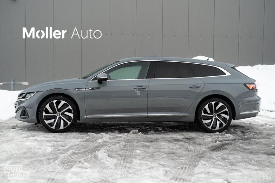 Pelēks Volkswagen Arteon 2021 Viļņa, ar dzinēja tilpumu 1.40 L un nobraukumu 141 tūkst. km par 25800 €, foto 3 vietnē AUTOMOTO.COM.LV