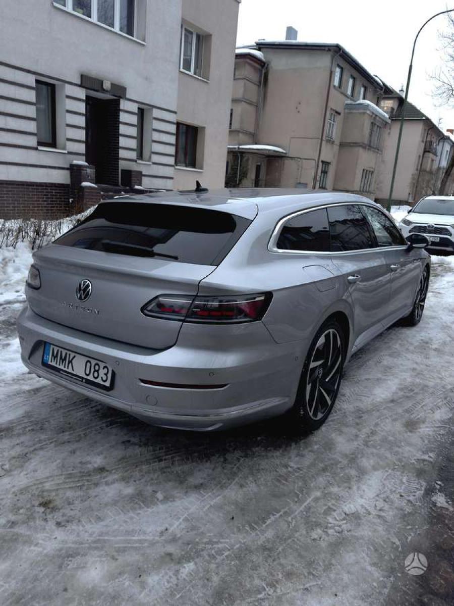 Grey Volkswagen Arteon 2021 in Klaipeda, with an engine capacity of 1.97 L and mileage of 262 thousand km for 18000 €, photo 3 on AUTOMOTO.COM.LV