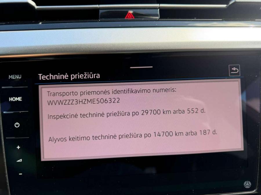 Grey Volkswagen Arteon 2021 in Klaipeda, with an engine capacity of 1.40 L and mileage of 89 thousand km for 21990 €, photo 21 on AUTOMOTO.COM.LV