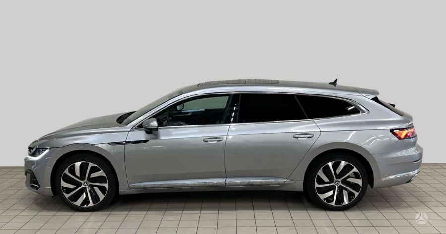 Grey Volkswagen Arteon 2021 in Kaunas, with an engine capacity of 1.40 L and mileage of 73 thousand km for 26500 €, photo 3 on AUTOMOTO.COM.LV
