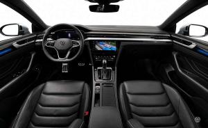 Grey Volkswagen Arteon 2021 in Kaunas, with an engine capacity of 1.40 L and mileage of 73 thousand km for 26500 €, photo 6 on AUTOMOTO.COM.LV