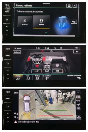 Grey Volkswagen Arteon 2021 in Kaunas, with an engine capacity of 1.40 L and mileage of 73 thousand km for 26500 €, photo 13 on AUTOMOTO.COM.LV