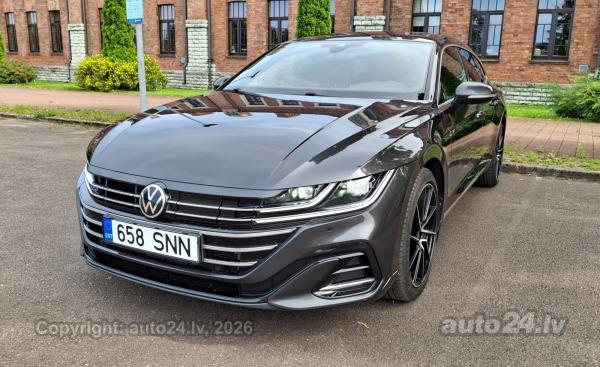 Pelēks Volkswagen Arteon 2021 Tallina, ar dzinēja tilpumu 1.40 L un nobraukumu 184 tūkst. km par 24400 €, foto  vietnē AUTOMOTO.COM.LV
