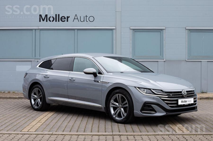Grey Volkswagen Arteon 2022 in Ventspils, with an engine capacity of 1.40 L and mileage of 145 thousand km for 26350 €, photo 7 on AUTOMOTO.COM.LV