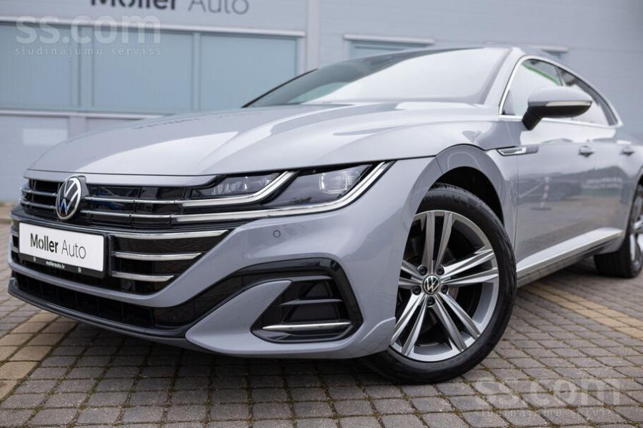 Grey Volkswagen Arteon 2022 in Ventspils, with an engine capacity of 1.40 L and mileage of 145 thousand km for 26350 €, photo 9 on AUTOMOTO.COM.LV