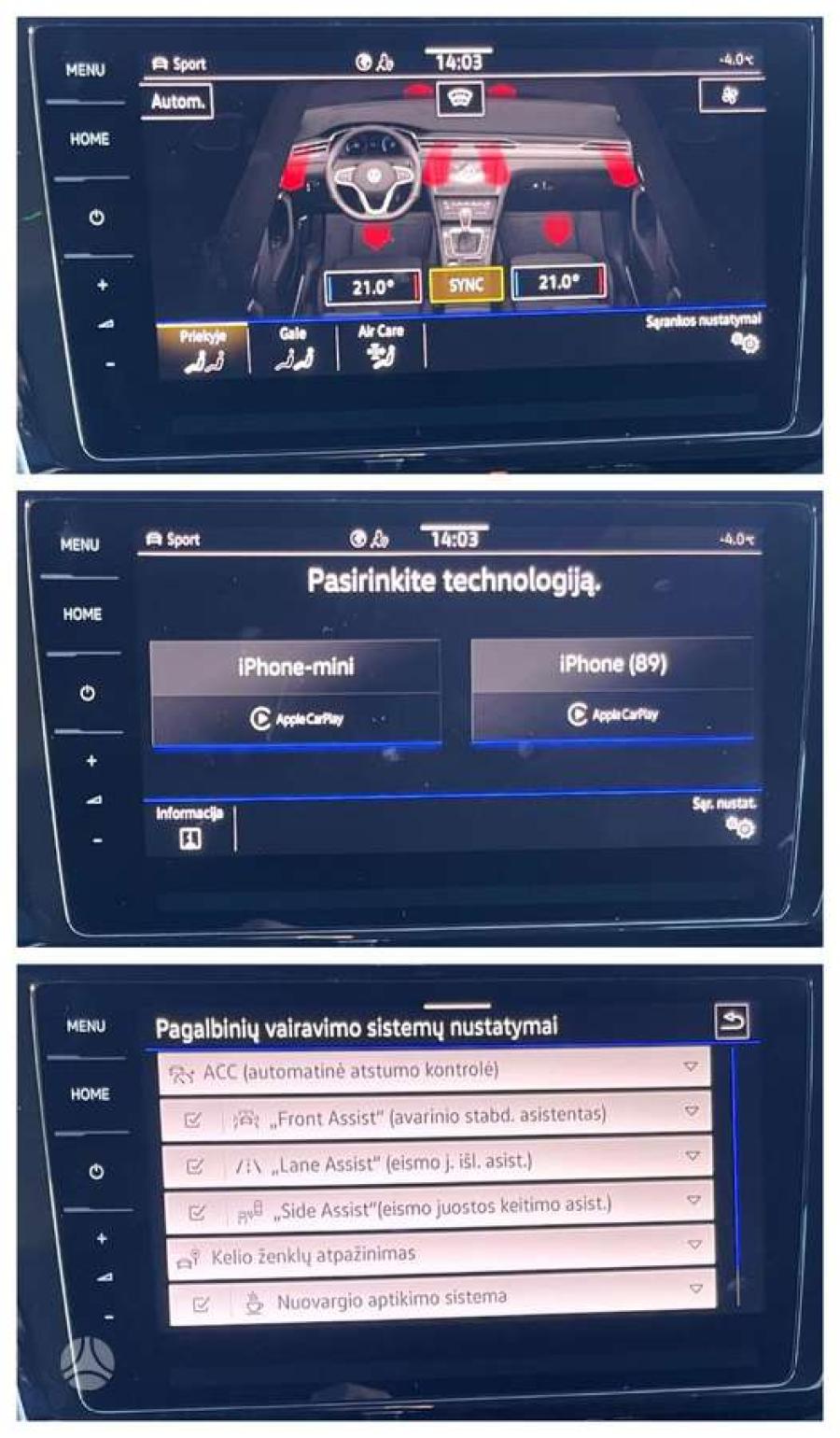 Серый Фольксваген Артеон 2022 в Каунас, объемом двигателя 1.98 л и пробегом 109 тыс. км за 35500 €, фото 13 на AUTOMOTO.COM.LV