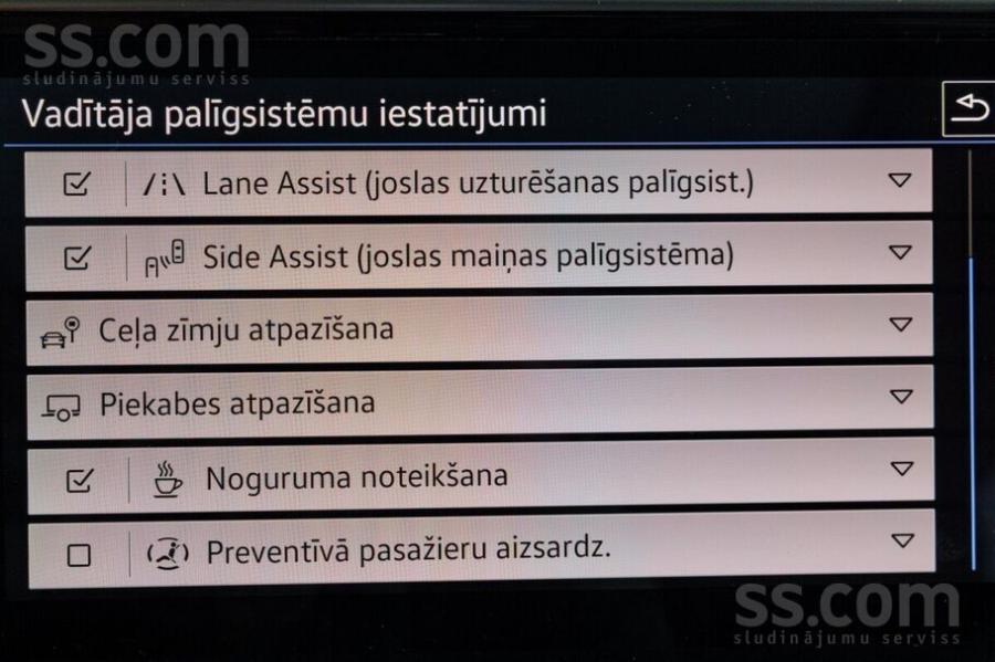 Серый Фольксваген Артеон 2022 в Вентспилс, объемом двигателя 1.40 л и пробегом 132 тыс. км за 26650 €, фото 28 на AUTOMOTO.COM.LV