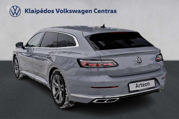 Grey Volkswagen Arteon 2022 in Klaipeda, with an engine capacity of 1.98 L and mileage of 52 thousand km for 28000 €, photo 4 on AUTOMOTO.COM.LV
