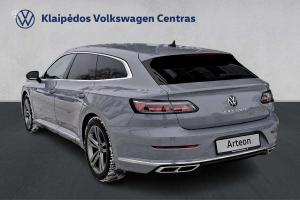 Grey Volkswagen Arteon 2022 in Klaipeda, with an engine capacity of 1.98 L and mileage of 52 thousand km for 28000 €, photo 4 on AUTOMOTO.COM.LV