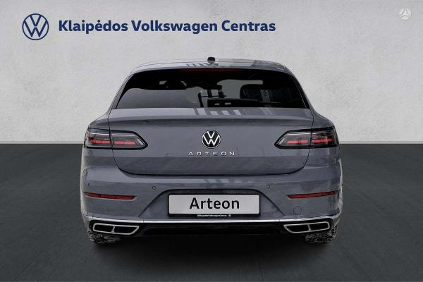 Grey Volkswagen Arteon 2022 in Klaipeda, with an engine capacity of 1.98 L and mileage of 52 thousand km for 28000 €, photo 5 on AUTOMOTO.COM.LV