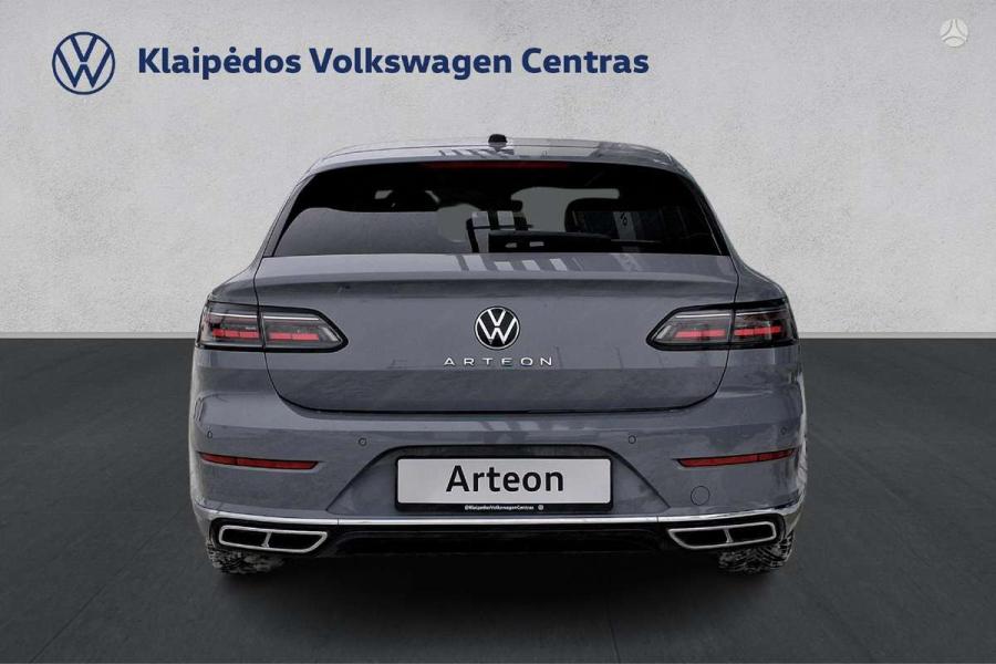 Grey Volkswagen Arteon 2022 in Klaipeda, with an engine capacity of 1.98 L and mileage of 52 thousand km for 28000 €, photo 5 on AUTOMOTO.COM.LV
