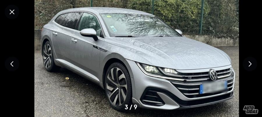 Pelēks Volkswagen Arteon 2022 Kauņa, ar dzinēja tilpumu 2.00 L un nobraukumu 350 tūkst. km par 16888 €, foto 1 vietnē AUTOMOTO.COM.LV
